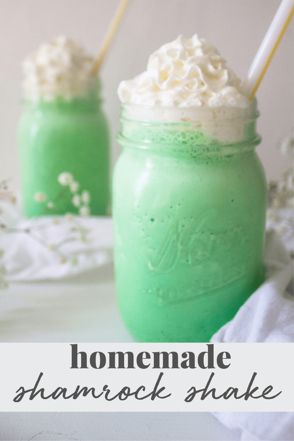 Homemade Shamrock Shake - The Baker's Almanac