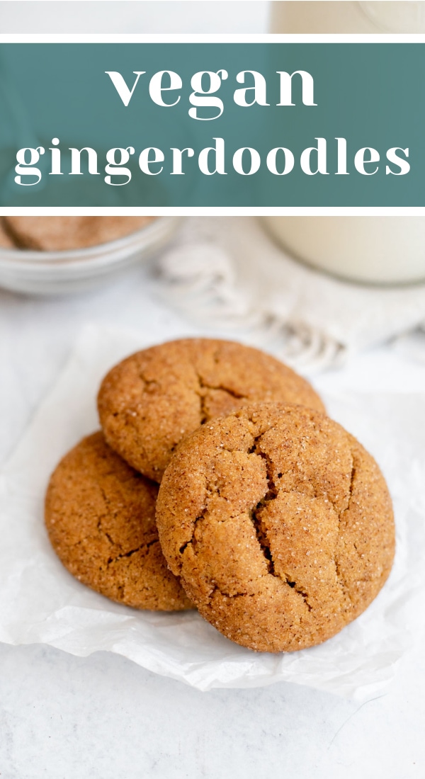 Vegan Gingerdoodles - The Baker's Almanac